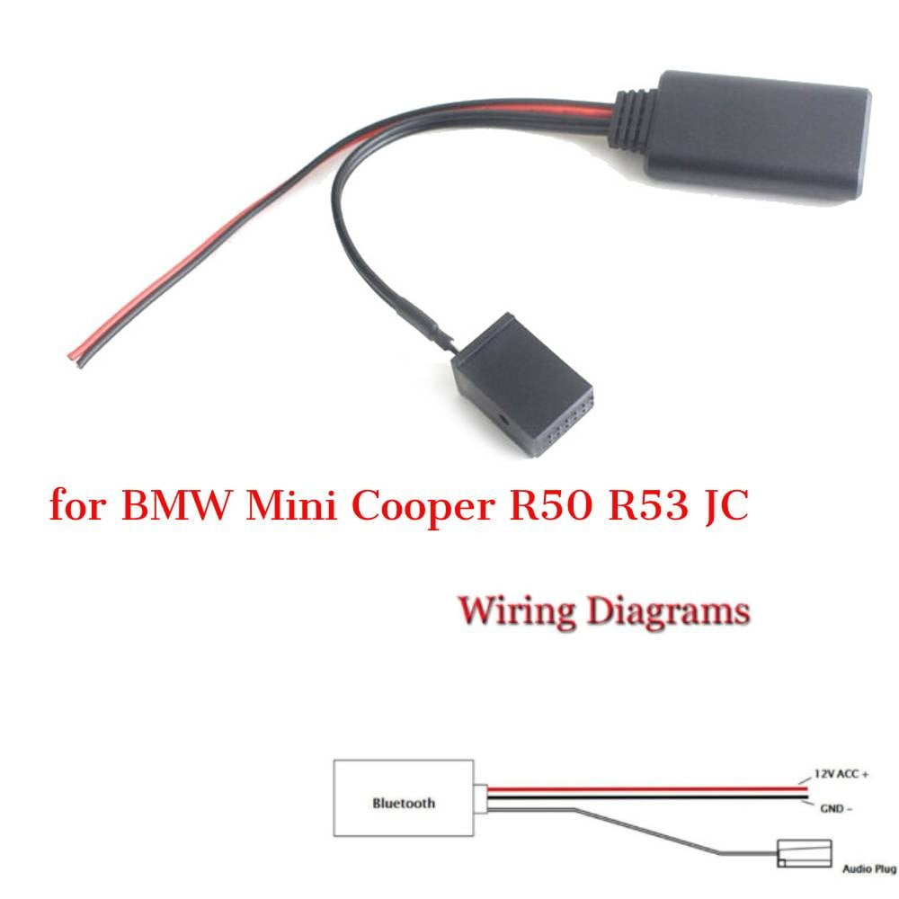 12 Pin Bluetooth Connector Cable Module for BMW Mini Cooper R50 R53 JC ...