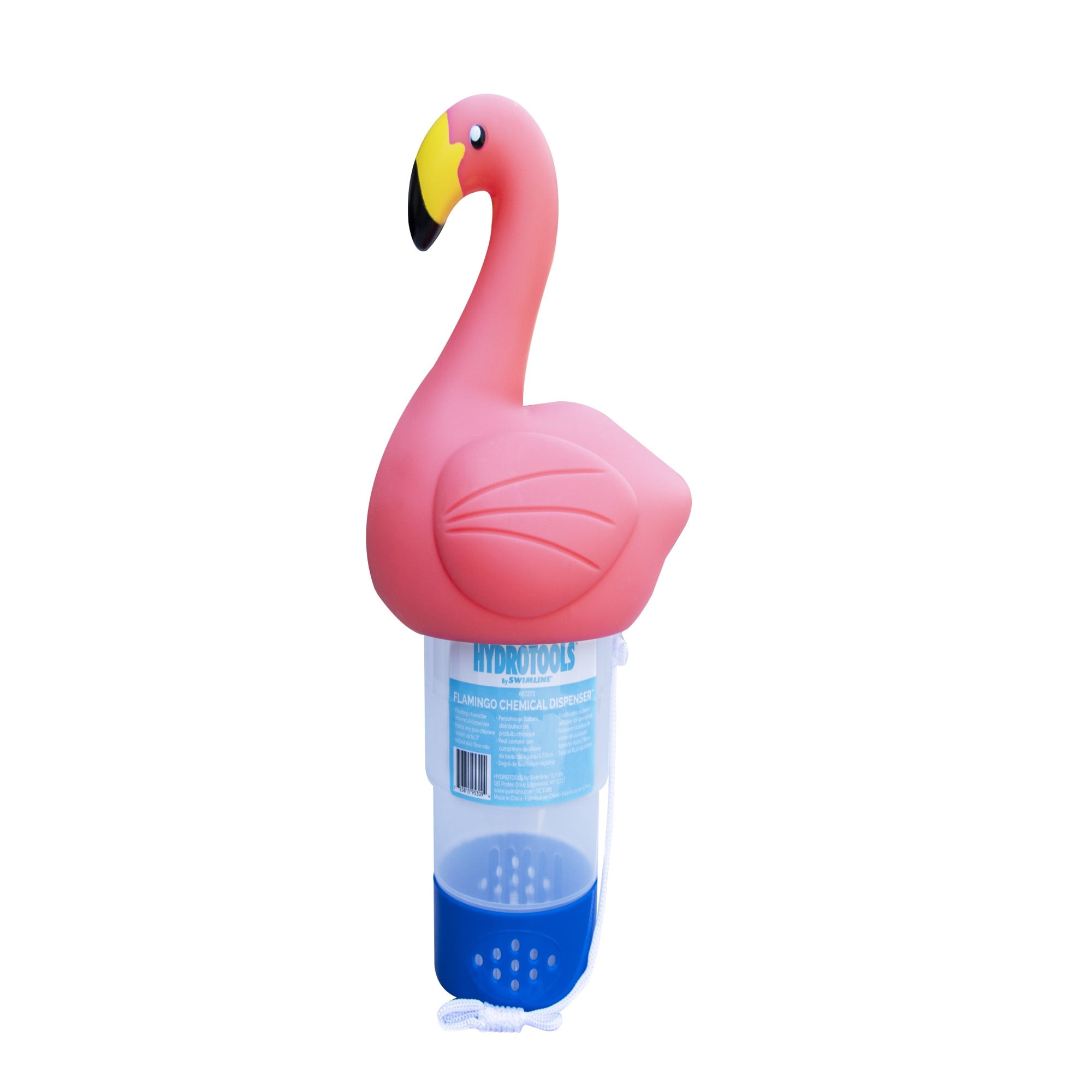 Swimline Flamingo Floating Pool Chlorine Dispenser - 12" - Pink ...