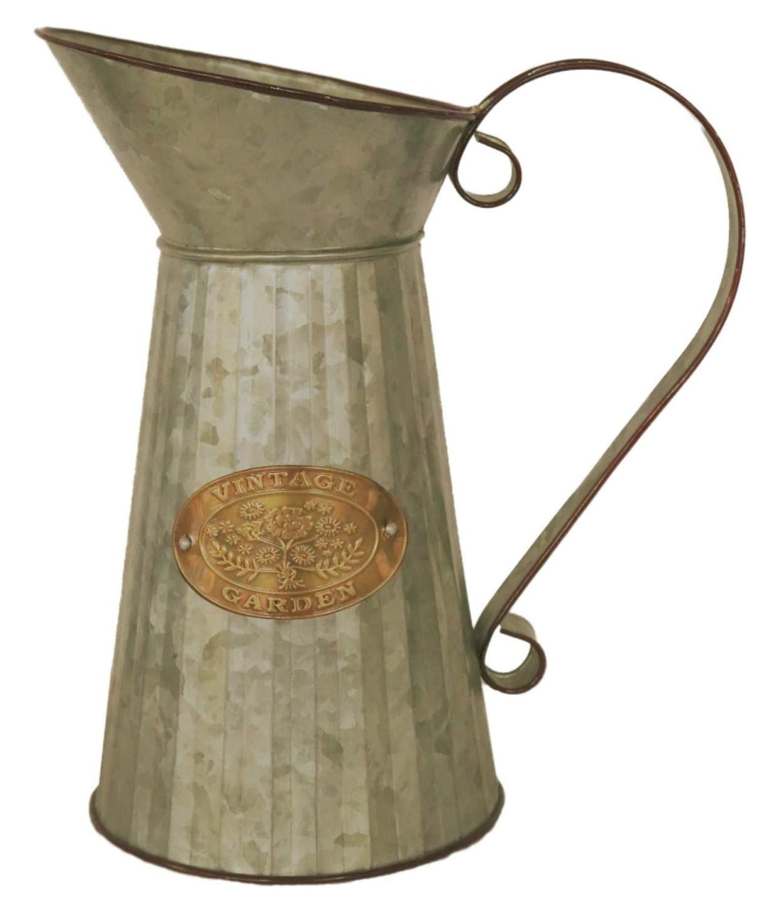 12" Pitcher Planter-Rustic Green - Walmart.com