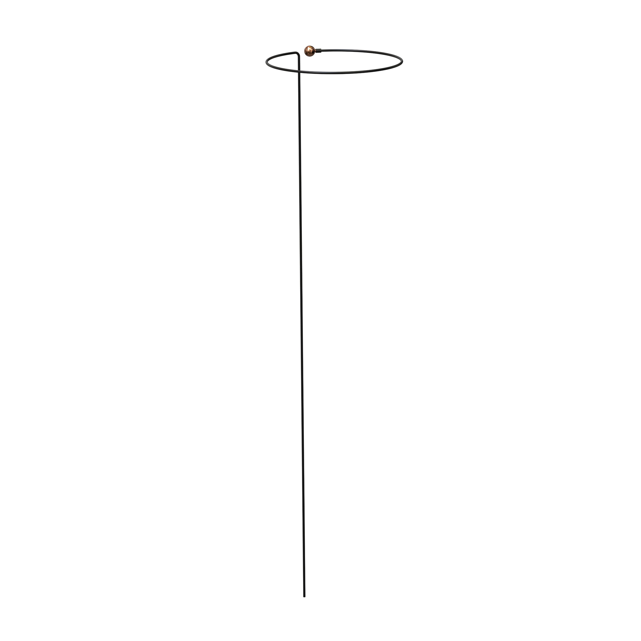 Panacea 12 Pack 20" Wraparound Hoop Supports, Matte Black, Garden Plant ...
