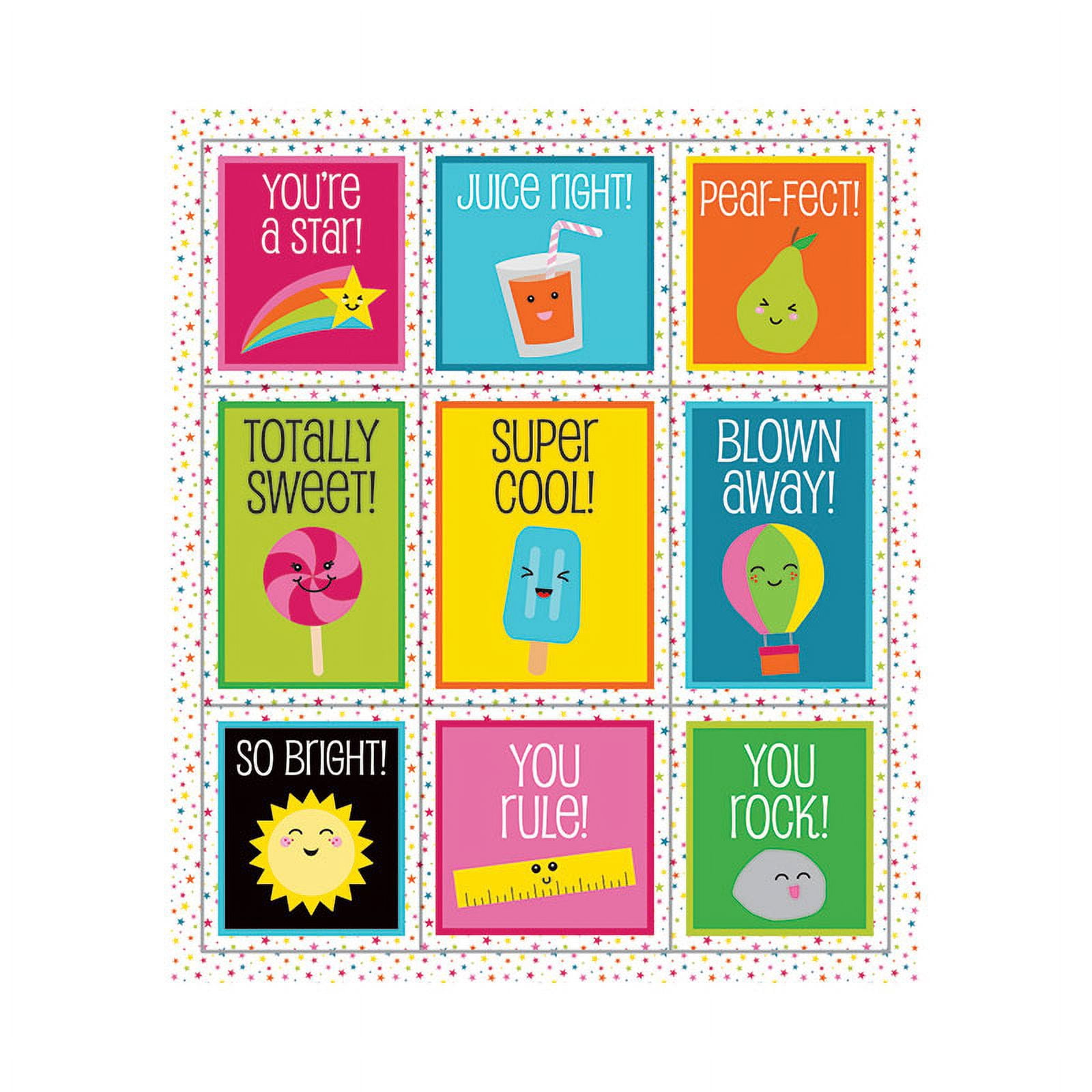 (12 Pk) School Pop Prize Stickers Pack - Walmart.com