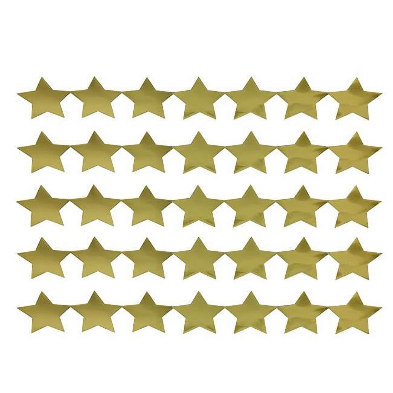 (12 Pk)Sticker Strips 5 Strips Gold Stars - Walmart.com