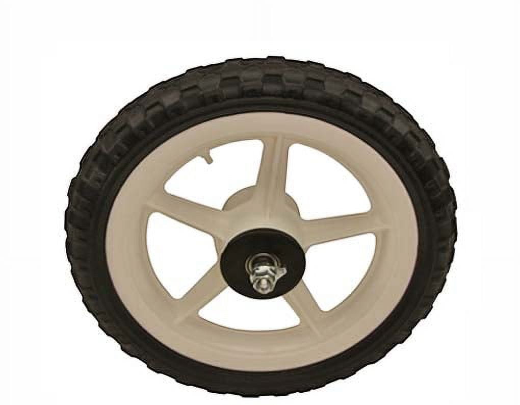 12" Plastic 5-Spoke Front Wheel. Bicycle wheel, bike wheel, bike part ...