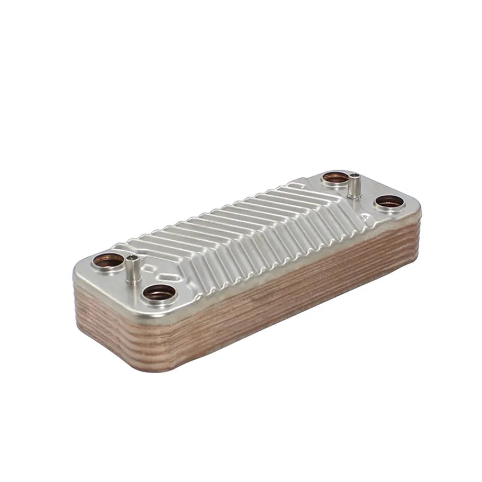 12 Plate Heat Exchanger Beer Wort Chiller Cooler 304 Stainless Steel ...