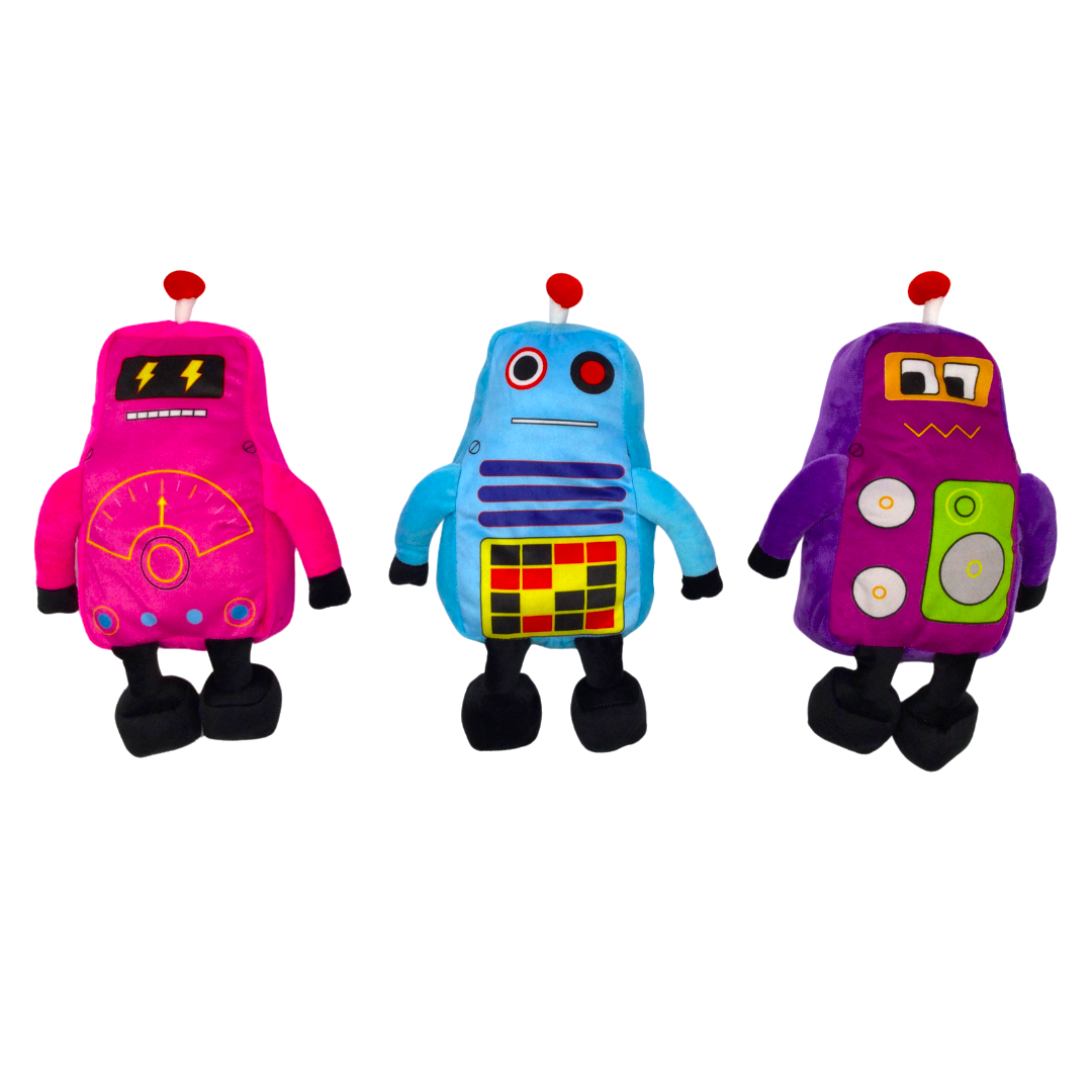 12" Plush Robot - Assorted (Each) - Walmart.com