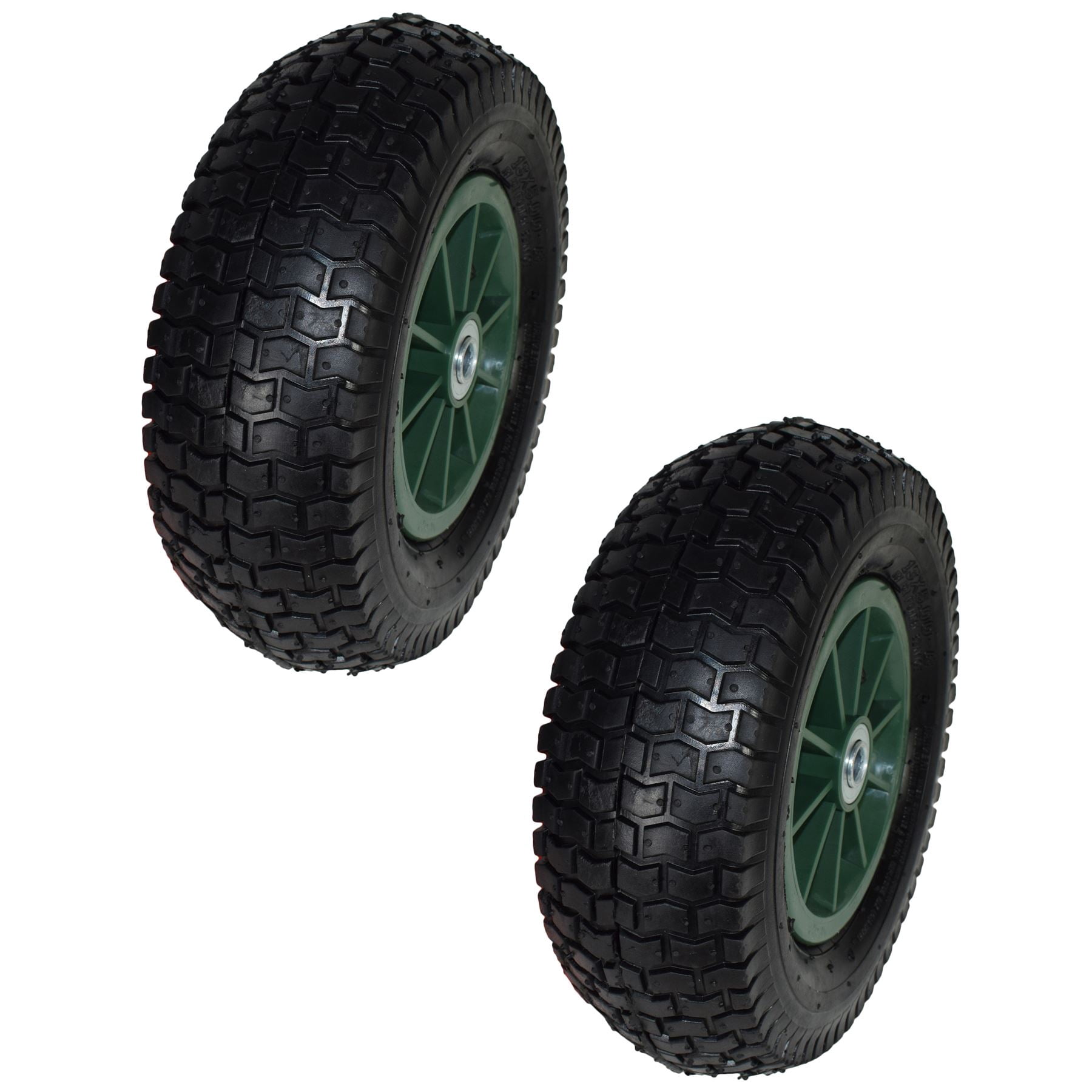 12" Pneumatic Sack Truck / Trolley / Dolly / Garden Cart Wheel PAIR ...