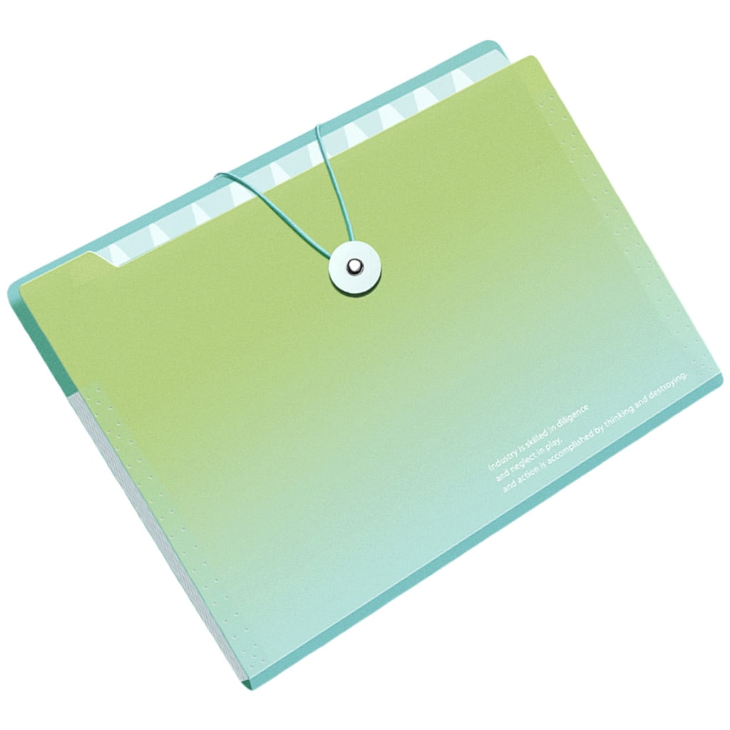 12 Pocket Expanding File Organiser Sorting Folder Letter Size ...