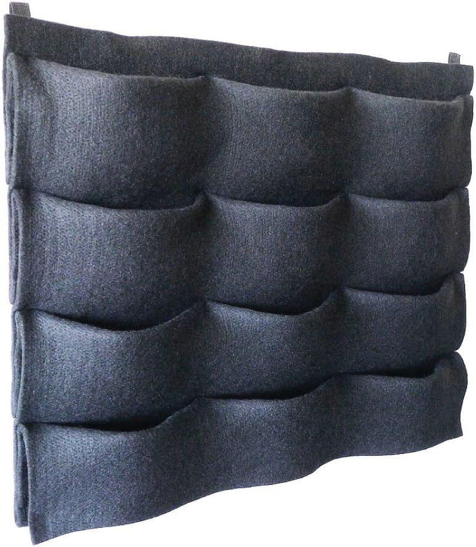 12-Pocket Living Wall Planting Modular Vertical Garden System - Rigid ...