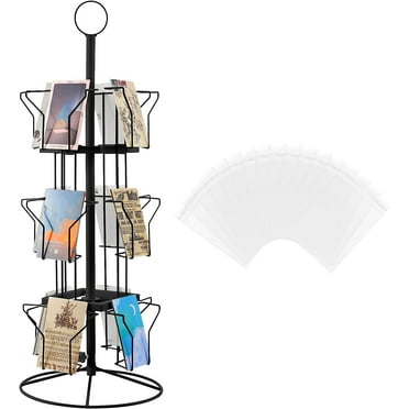 Greeting Card Racks with (24) 5 x 7 Pockets for Countertop Use, 29 ...