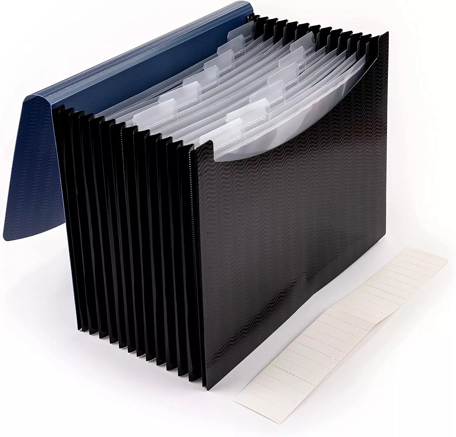 12 Pockets File Folder Office Organizer Monthly Letter Size Expanding ...