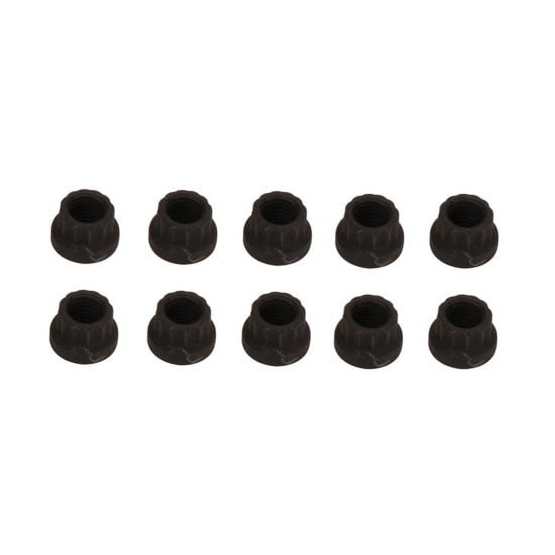 12 Point 5/16 Inch-24 Flange Flare Nuts, Headers, Torque Tube, 10 Pack ...