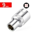 12 Point Mirror Short Socket Head 1/2Inch Drive Torx Bit Ratchet Wrench ...