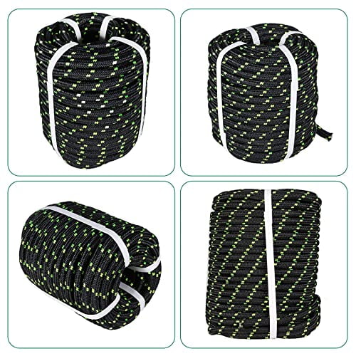 12 in Polyester Rope 200 FT Nylon Pulling Rope Arborist Rigging Rope ...