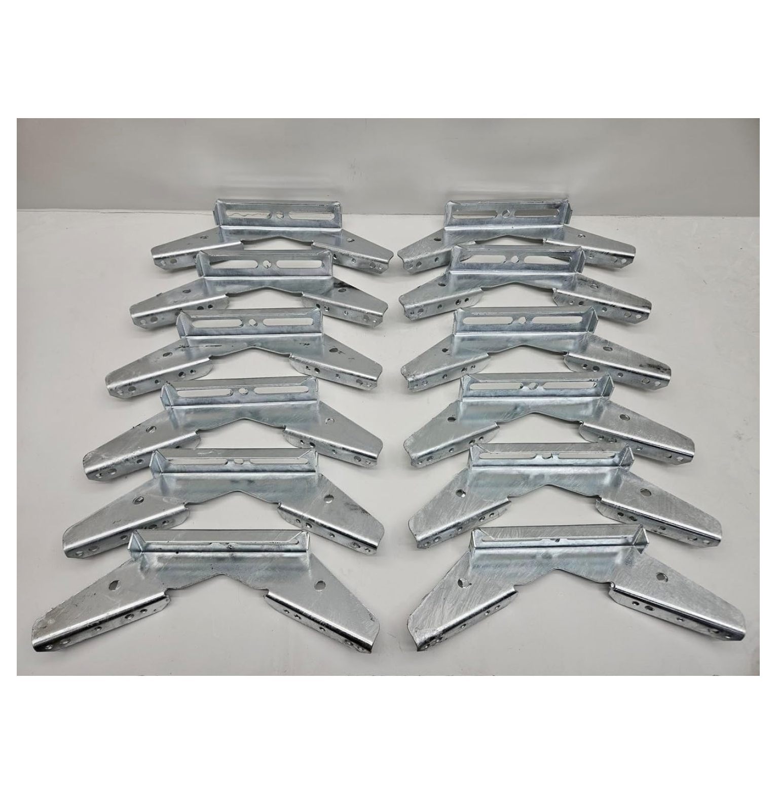 (12) Pontoon Trailer V Wing Brackets Bunk Bolster Boat Pontoon V Wing ...