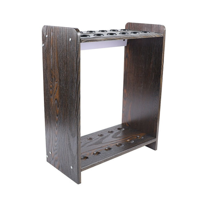 12 Pool Cue Billiard Stick & Ball Set Holder Floor Rack +Rubber Ring ...