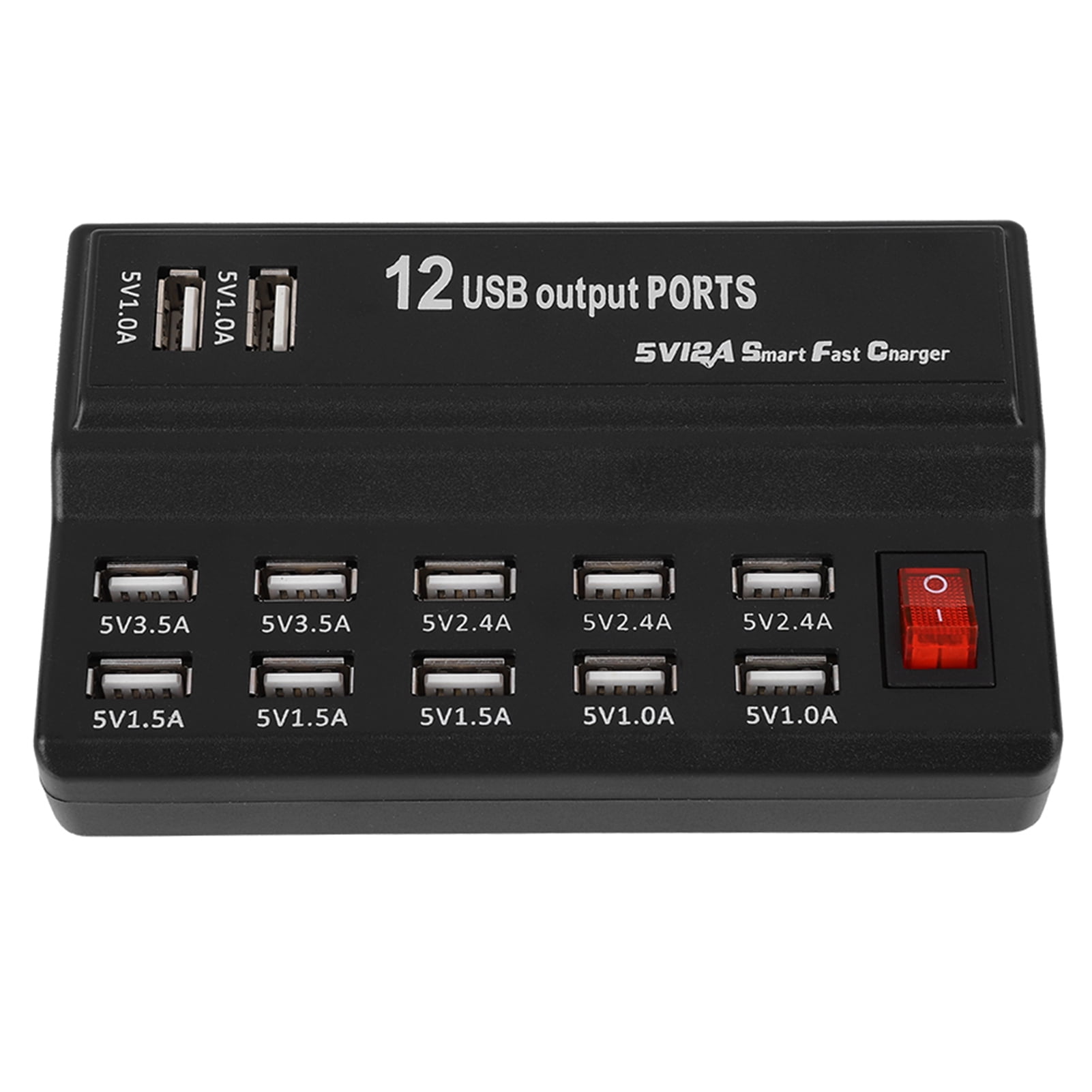 Walmart 12-Port Fast Charging USB Hub Station for Home and Travel ...