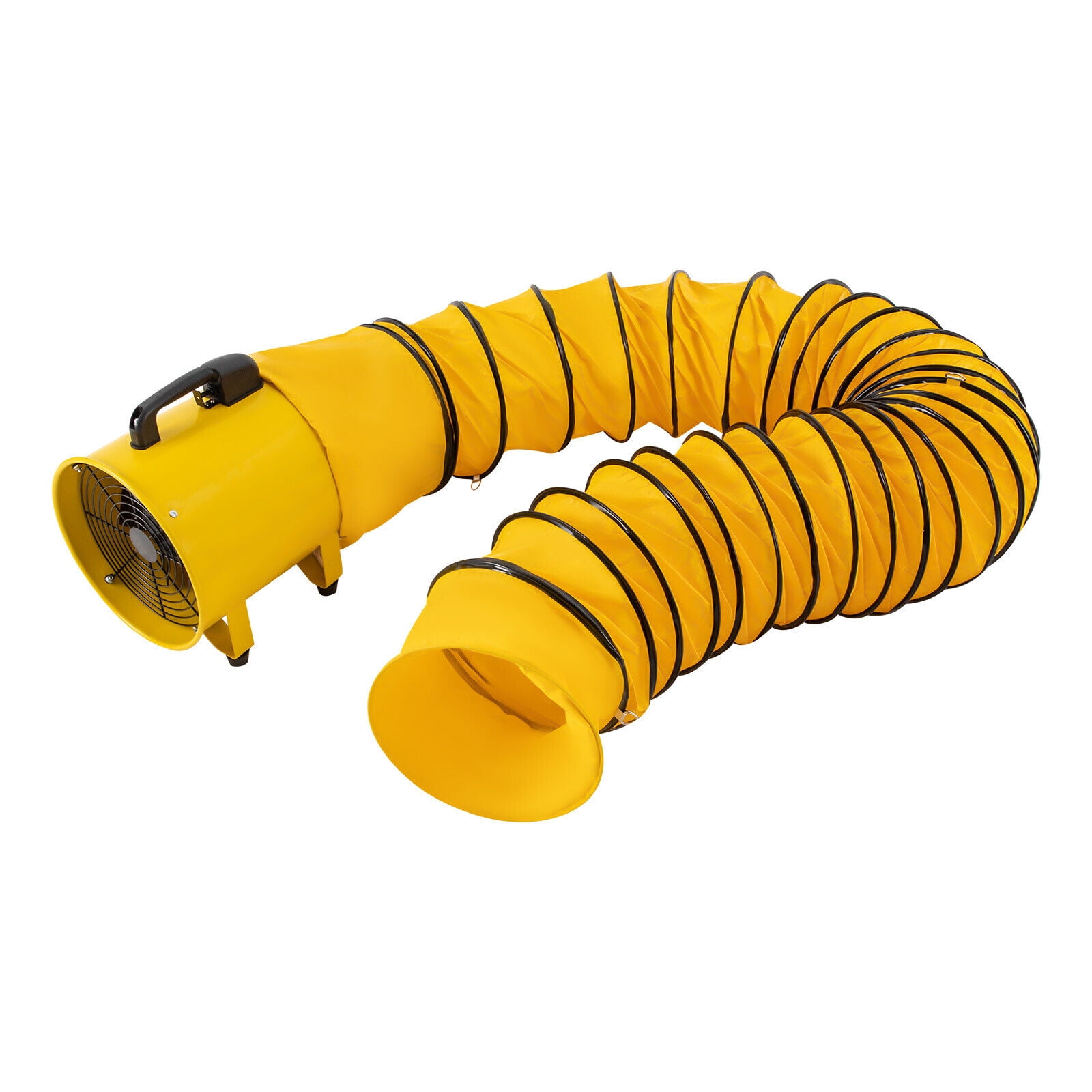 12" Portable Industrial Extractor Fan Blower with 10m 5m Duct Hose ...