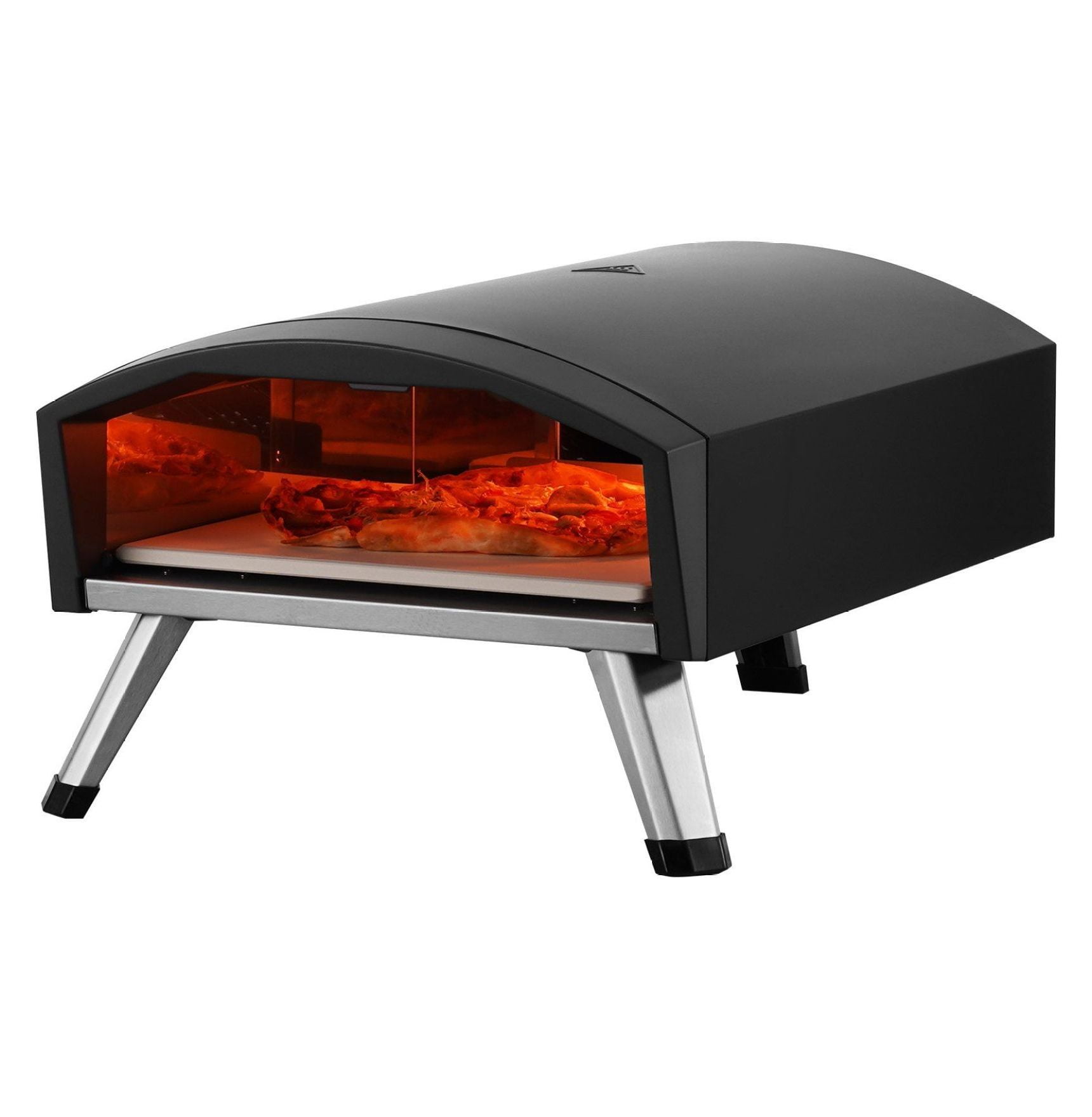12" Portable Pizza Oven - Gas Powered Outdoor Pizza Maker - Foldable ...
