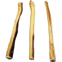 12" Premium Braided Bully Sticks Dog Treats, 3 count - Walmart.com