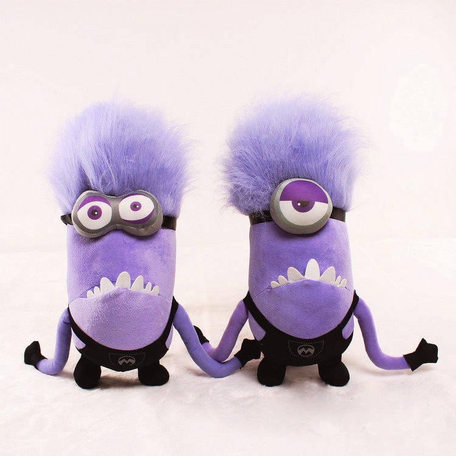 12" Purple Minion Despicable Me 2 Plush Toy Cute Gift-2 pcs (One Eye ...