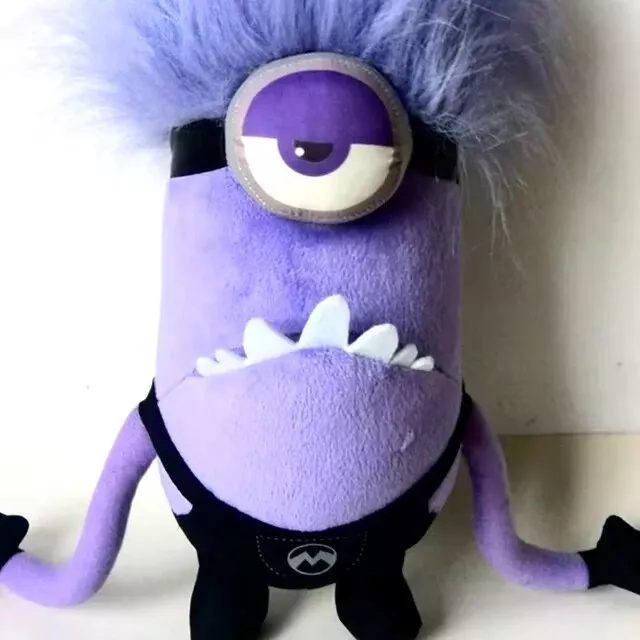 12" Purple Minion Despicable Me 2 Plush Toy Cute Gift-One Eye - Walmart.com