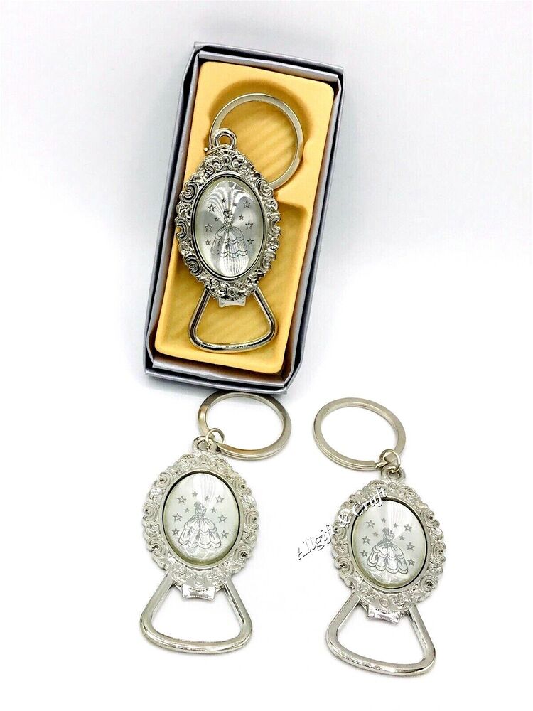 12 QUINCEANERA PARTY FAVORS RECUERDOS DE QUINCEANERA Bottle Opener ...