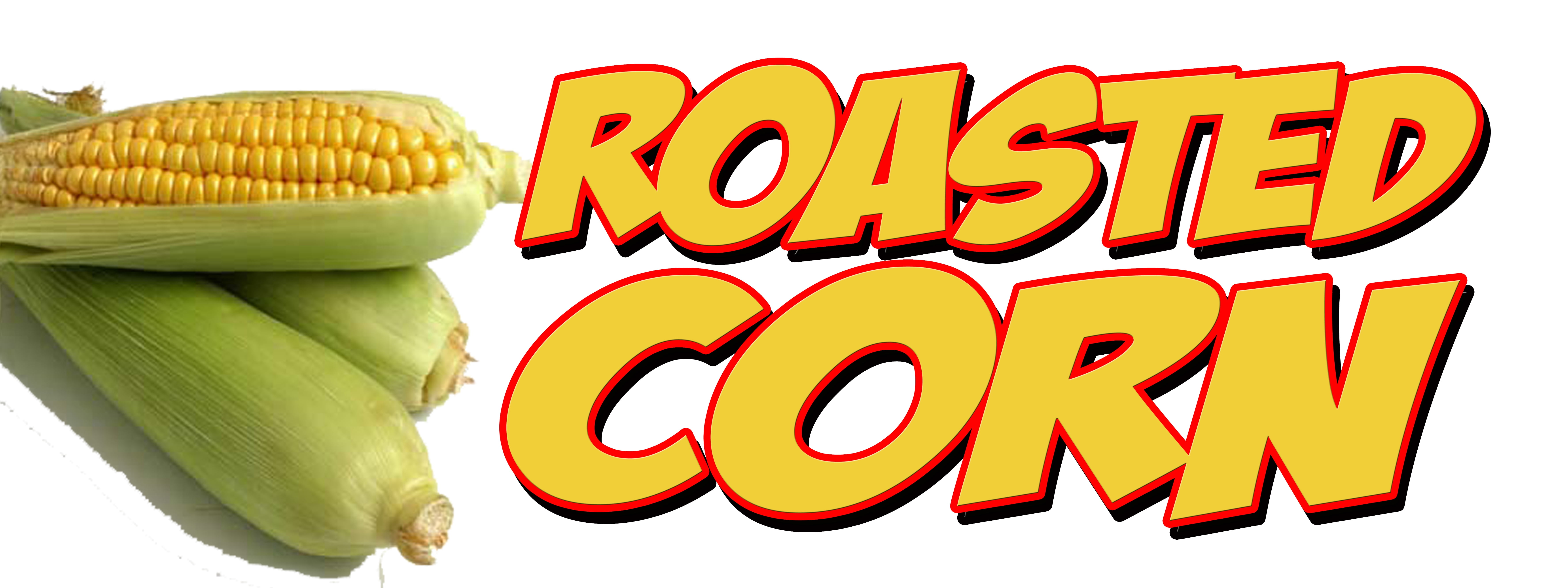 12" ROASTED CORN 1 DECAL sticker farm fresh husk grilled farmer market ...