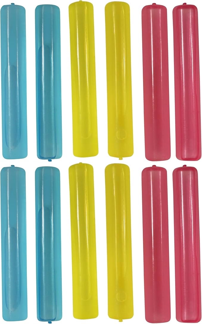 Hendel's Garden 12 Reusable Ice Cube Sticks, Freezable Narrow Cooling ...