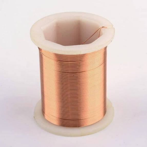 12 Rolls 0.3mm 28 Gauge 9 Feet Bare Round Copper Wire Copper Jewelry ...