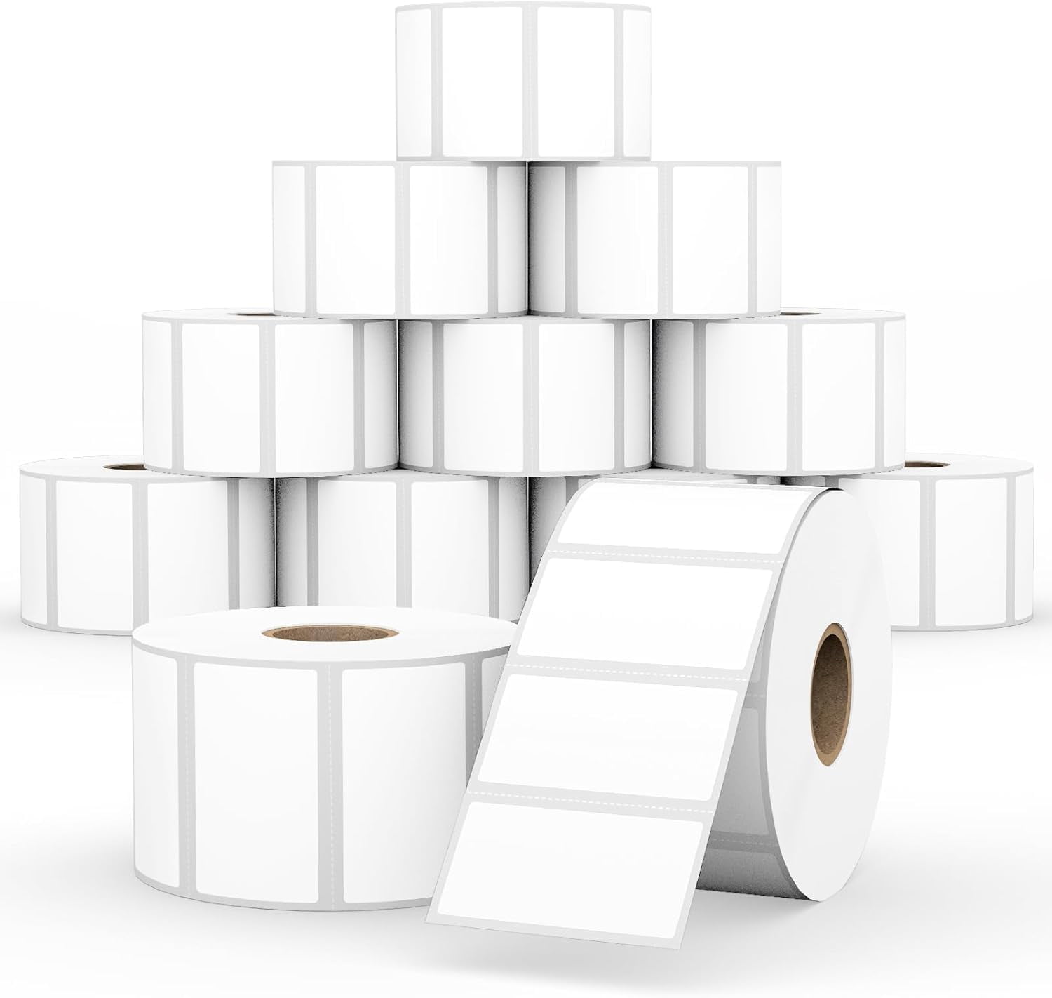 12 Rolls 2" x 1" Direct Thermal Labels, Shipping Labels Compatible with ...