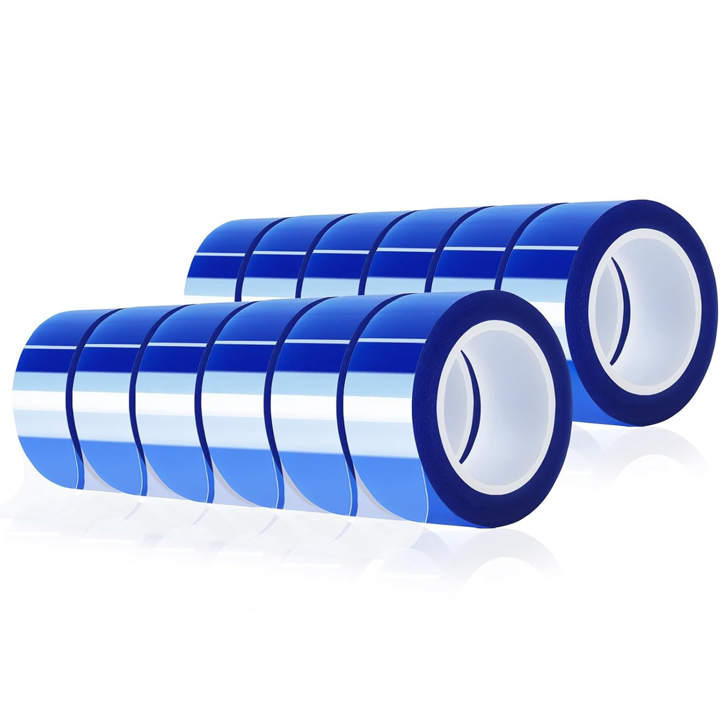 12 Rolls 20mm x16m(52FT) Blue Heat Tape High Temperature Heat Resistant ...