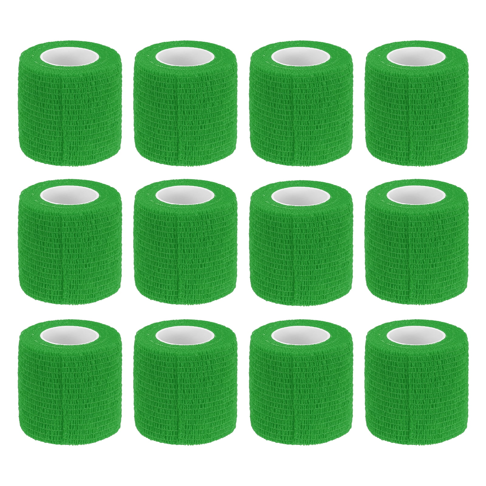 12 Rolls Adhesive Elastic Tape Elastic Bandage,2" x 5 Yards Wrap ...