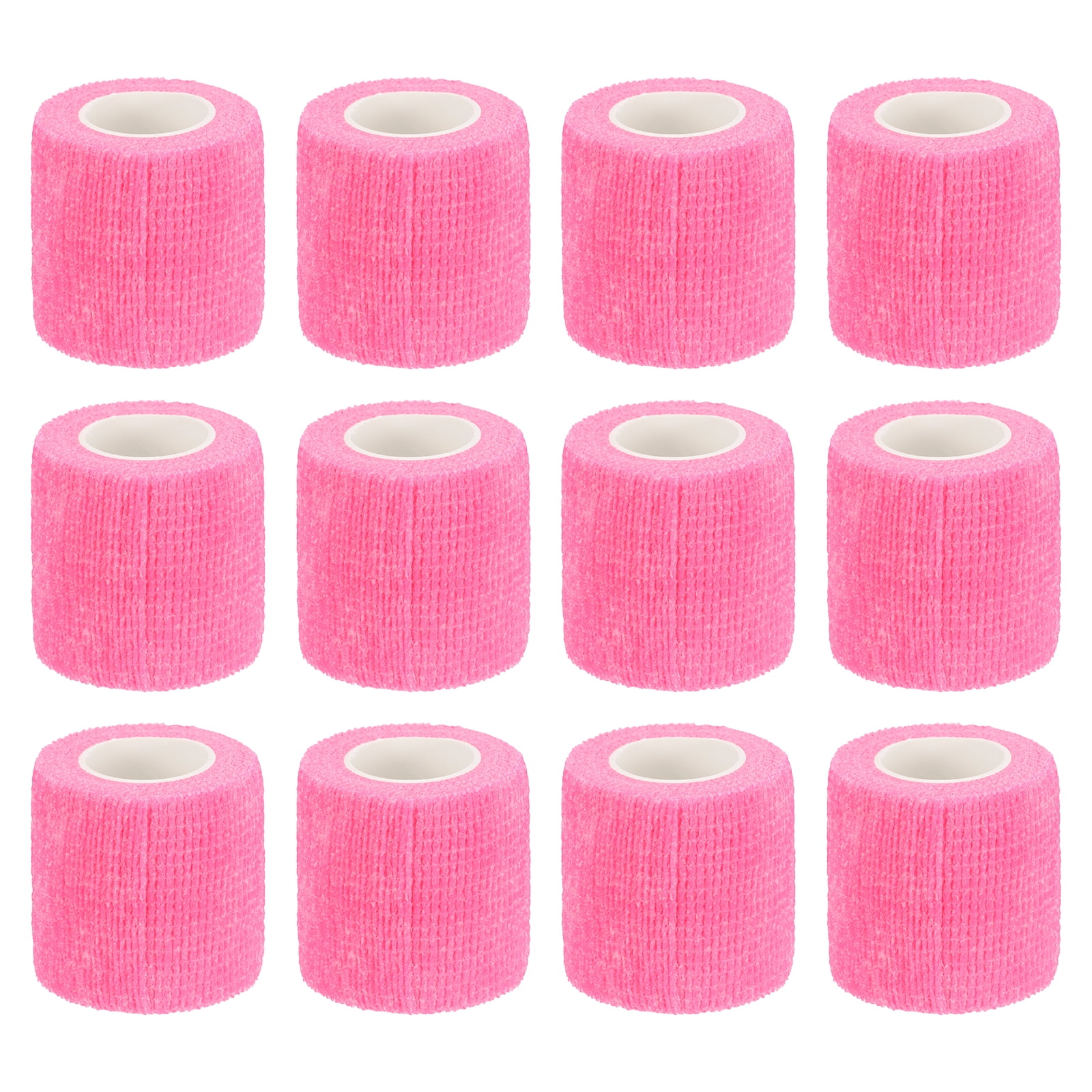 12 Rolls Adhesive Elastic Tape Elastic Bandage,2" x 5 Yards Wrap ...