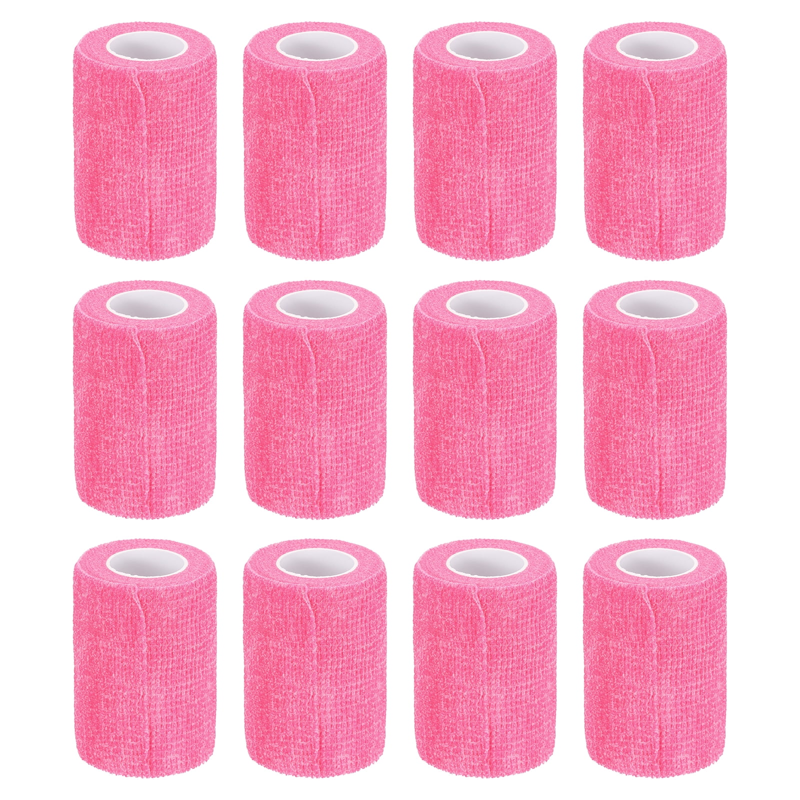 12 Rolls Adhesive Elastic Tape Elastic Bandage,3" x 5 Yards Wrap ...