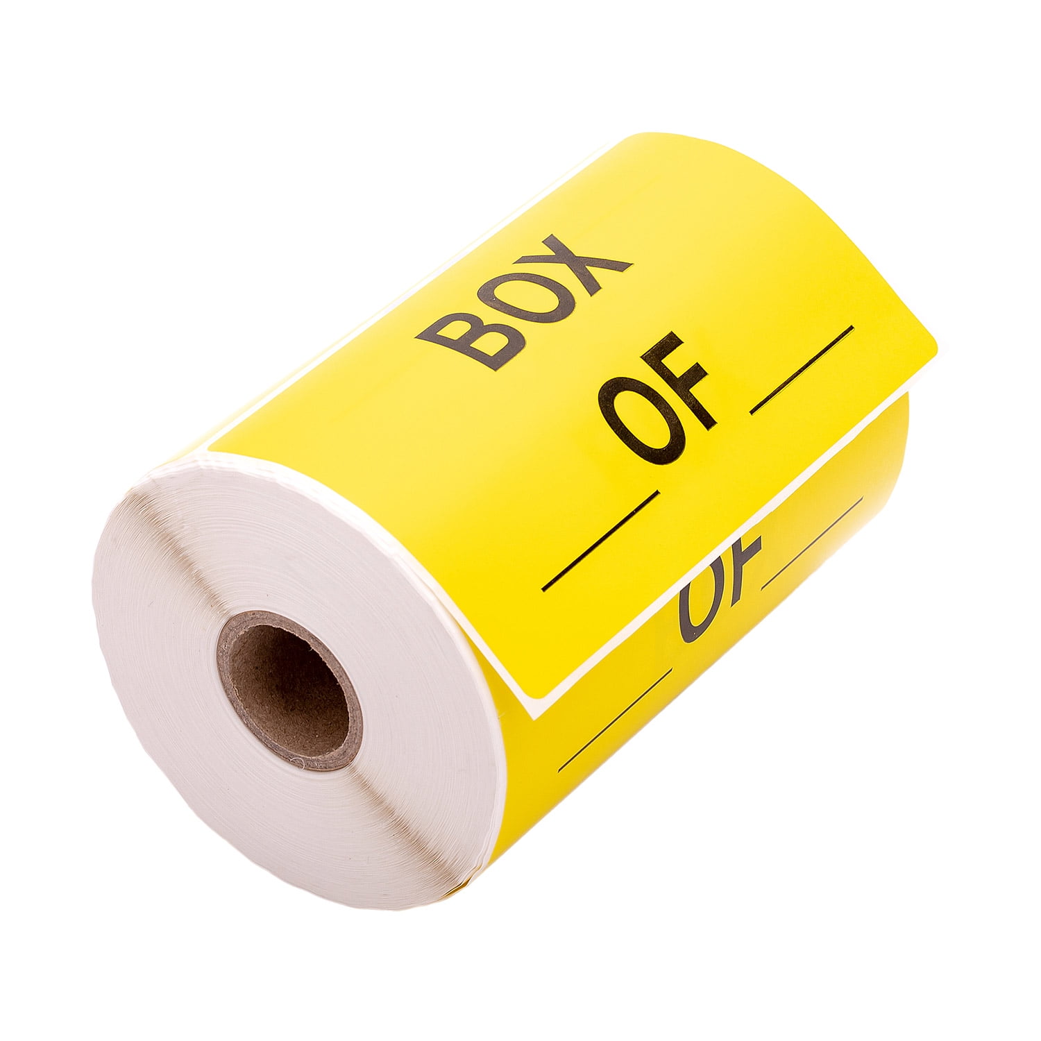 12 Rolls; Box ___of ___ 5" x 3" Large Inventory Labels 500 per Roll ...