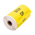 12 Rolls; Box ___of ___ 5" x 3" Large Inventory Labels 500 per Roll ...