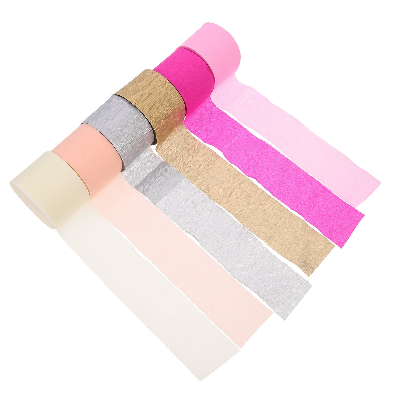 12 Rolls Cups Decor Decorative Ribbon Crepe Paper Streamers Baby ...