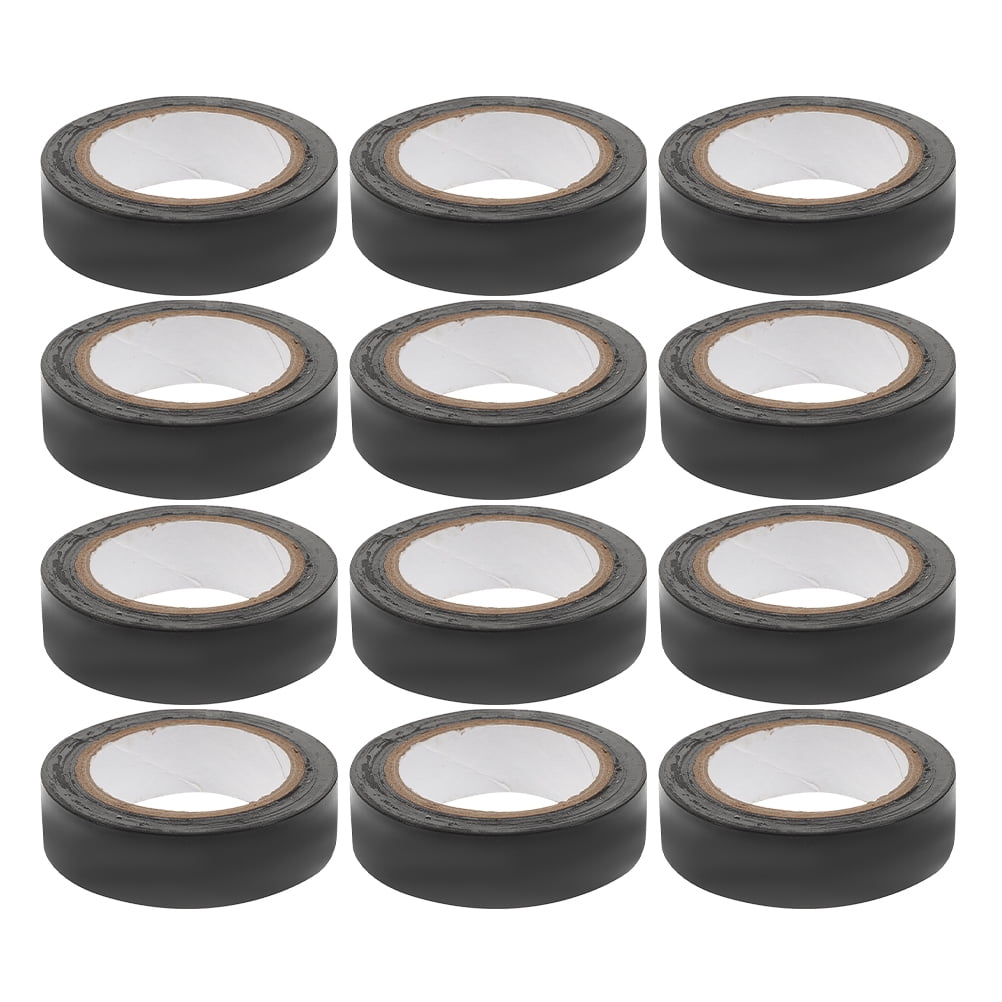 12 Rolls Electrical Tape Colorful Duct Tape Adhesive Tape Wiring ...
