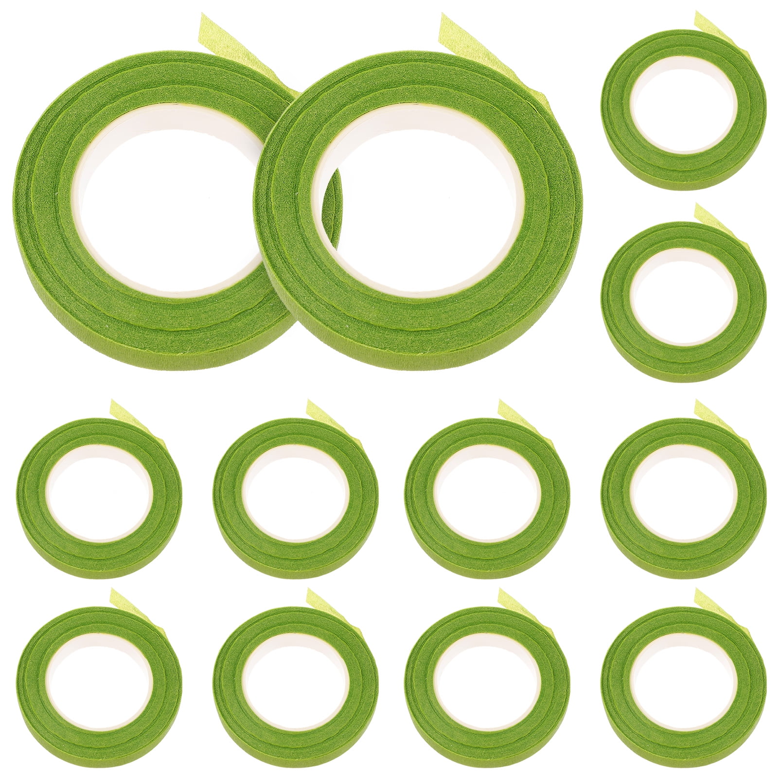 12 Rolls Floral Tape Wound DIY Arrangement Flower Wrapping Stem Wrapper ...