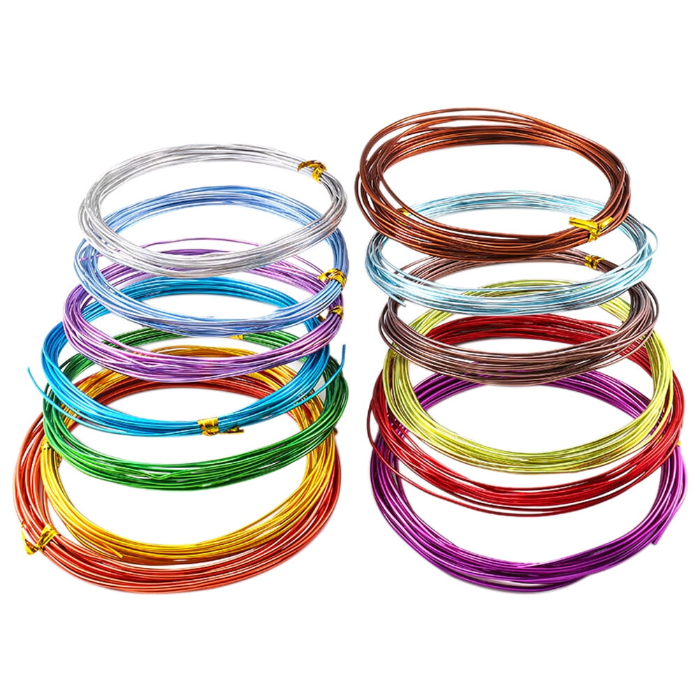12 Rolls Handmade Aluminum Wire The Wire DIY Aluminum Wire Jewelry ...