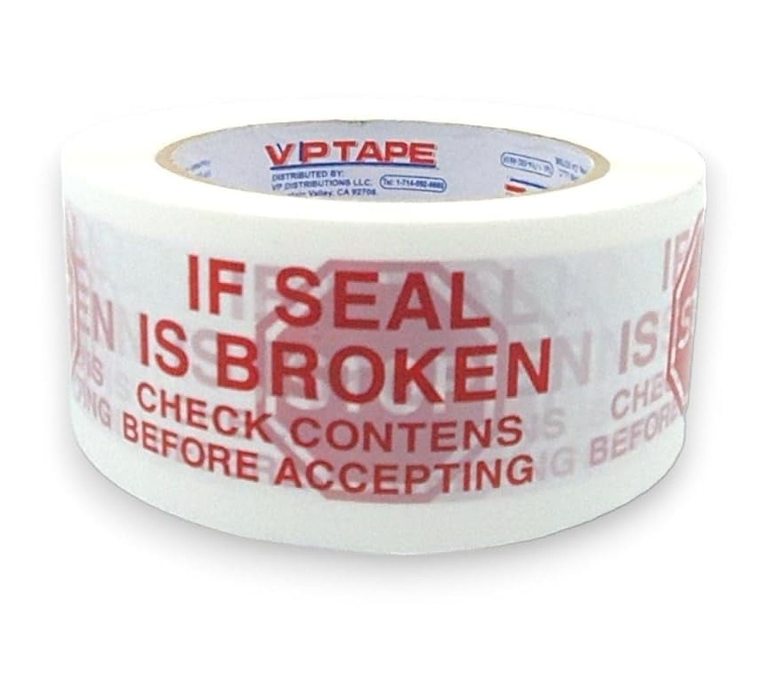 12 Rolls IF Seal is Broken Check Contents Before Accepting 2 Inch x 110 ...