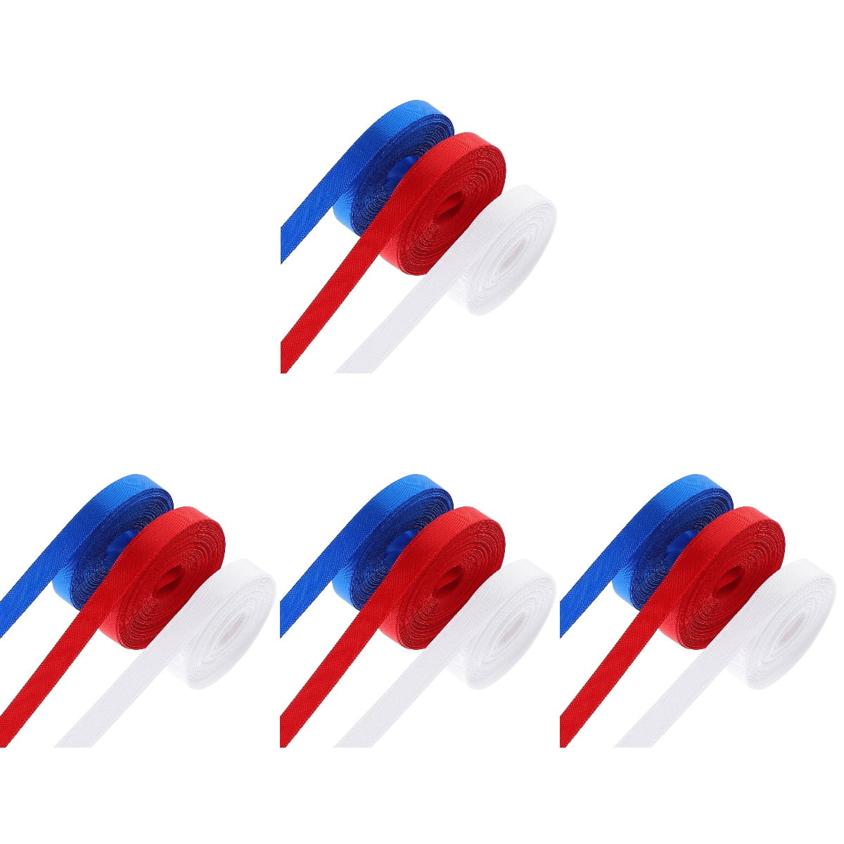 12 Rolls Independence Day Ribbon Gift Packing American Ribbons for ...