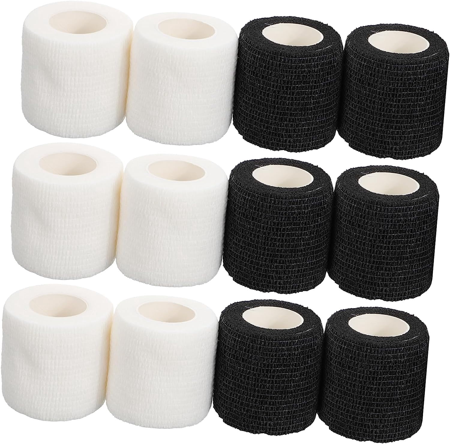 12 Rolls Self-Adhesive Elastic Bandage Sport Tape Outdoor Tape Outdoor ...
