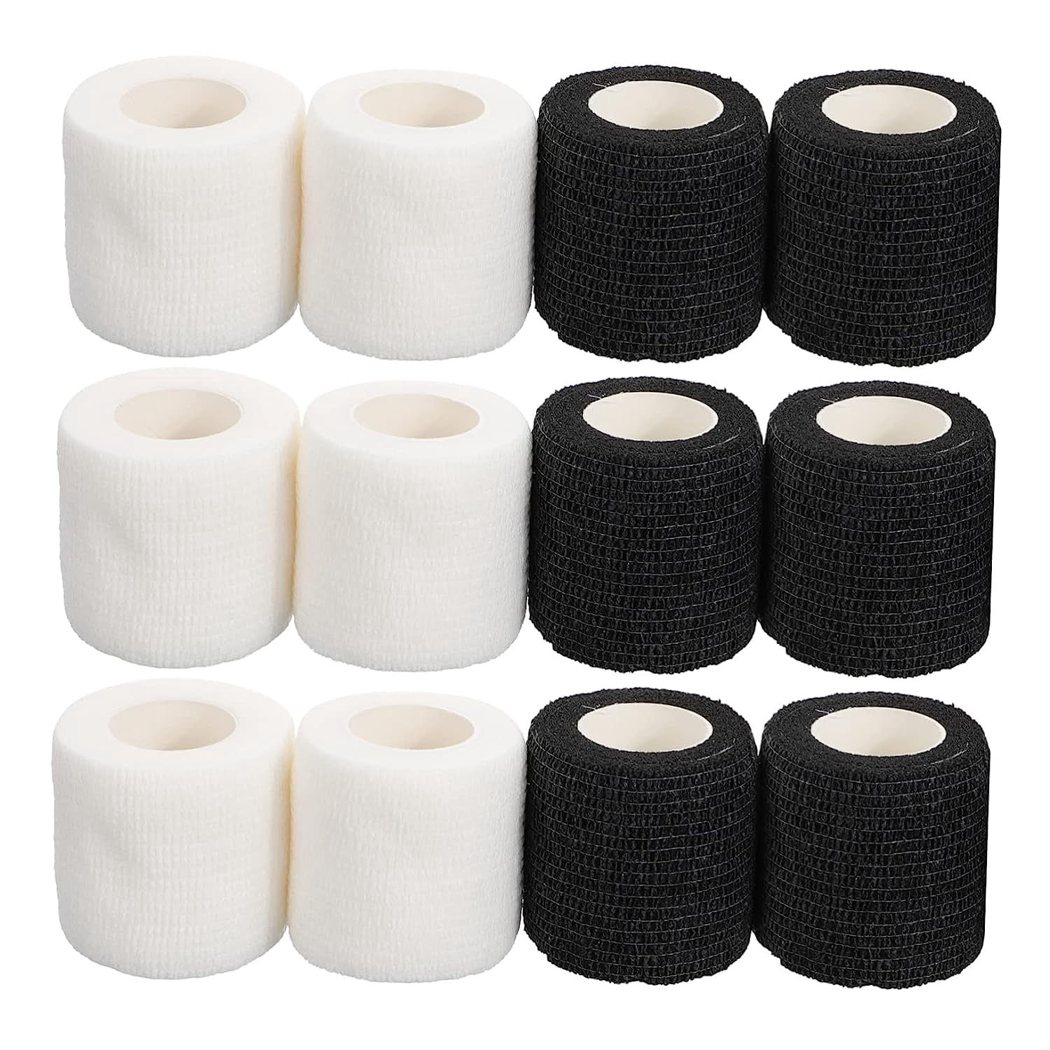 12 Rolls Self-adhesive Elastic Bandage Invisible Tape Tape Gauze Tape ...