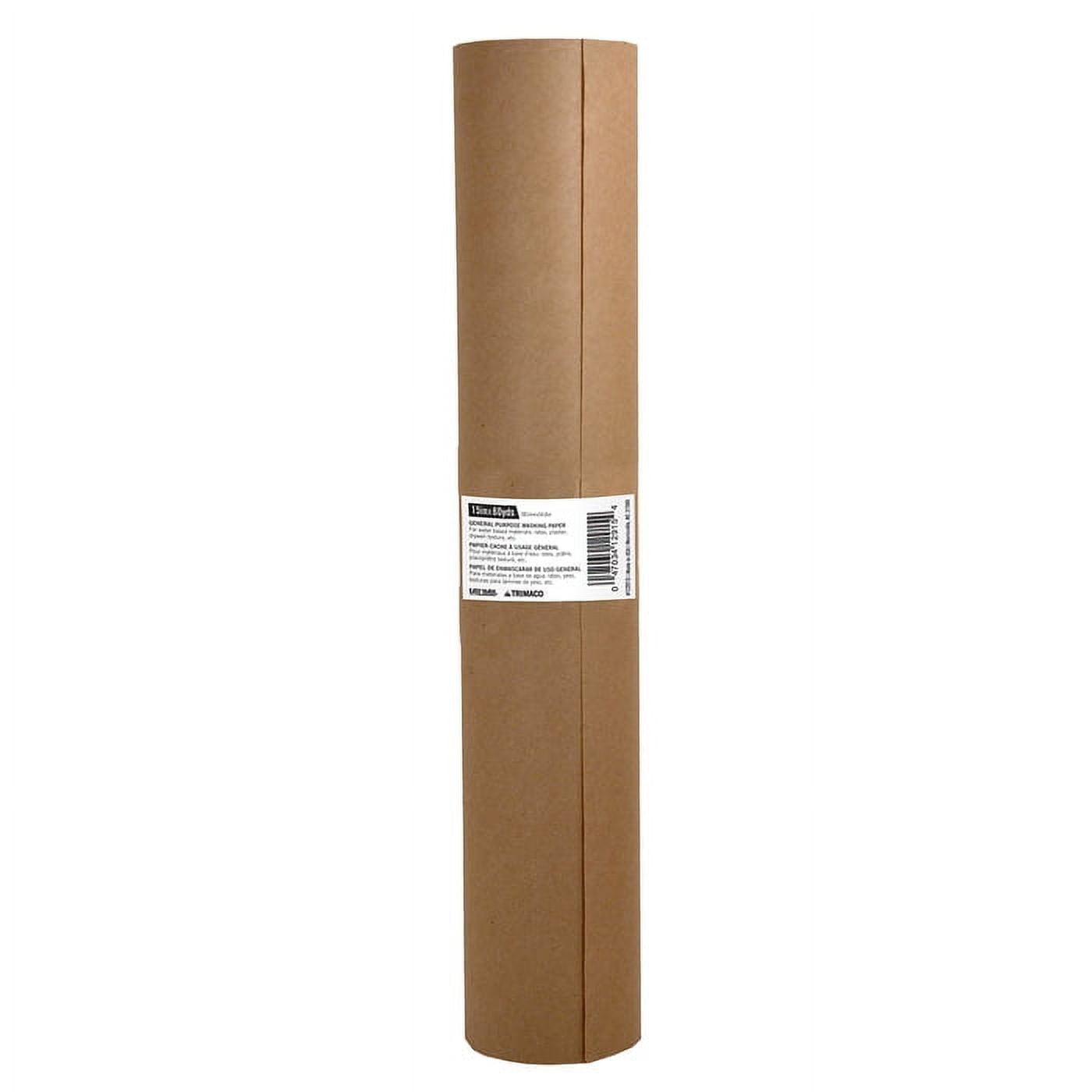 12 Rolls of 15" x 180' Trimaco GP15 Trimaco Brown General Purpose ...