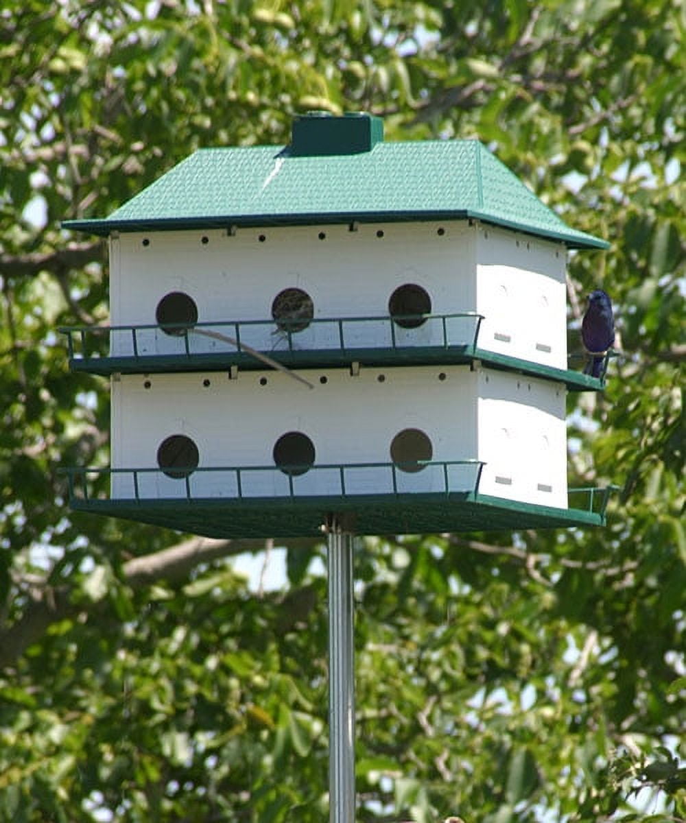 12 Room Purple Martin Two-Story House - Walmart.com