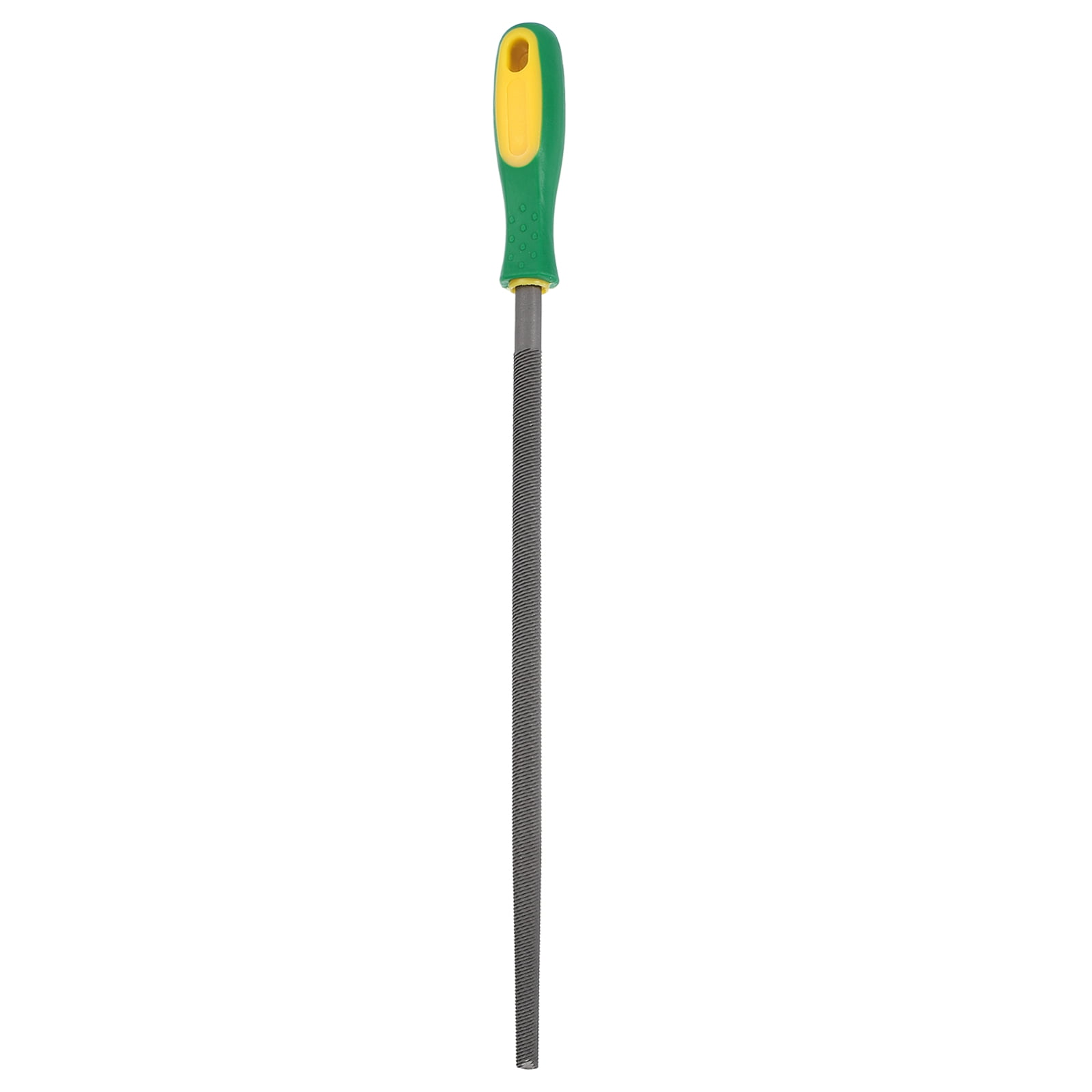 12" Round Bastard Cut File Bastard File with Plastic Handle, Grey ...