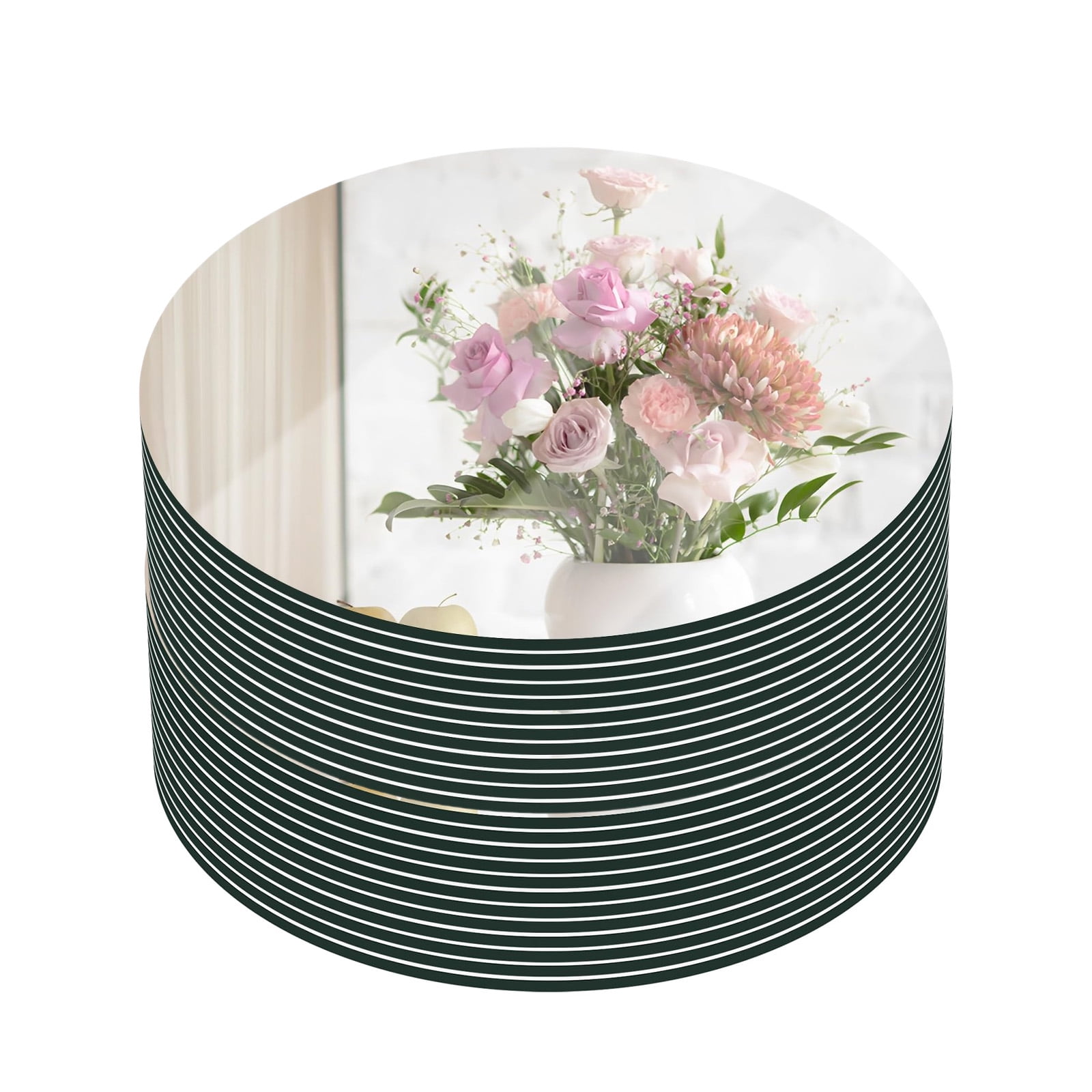 12" Round Mirrors Centerpieces for Tables, Acrylic Circle Mirrors ...