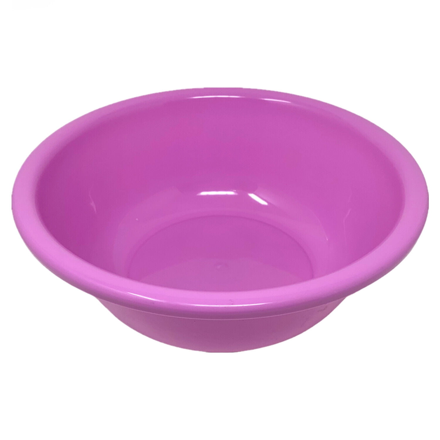 12" Round Plastic Wash Basin Dish Bowl, Laundry Bowl, Cleaning Pail, 4 ...