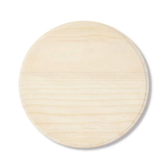 12" Round Wood Disc Unfinished Craft, Wooden Round, Adult Art Design ...